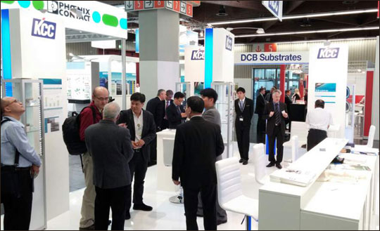 KCC, 세계 최대 반도체 소재 전시회 'PCIM 유럽 2014' 참가