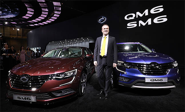 도미닉 시뇨라 르노삼성 대표이사 'SM6, QM6와 함께'
