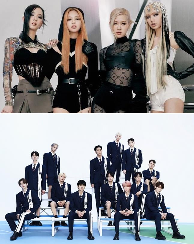 블랙핑크·세븐틴, 2022 MTV EMA 2관왕…BTS·TXT도 수상