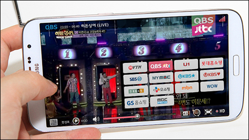 2014년부터 DMB로 ‘히든싱어·썰전’ 본다