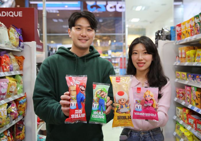 GS25, 마리오 캐릭터 활용한 콜라보 상품 24종 출시