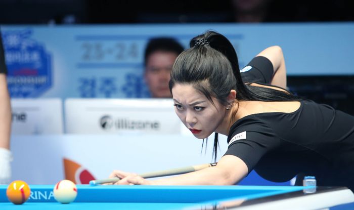 김가영·김민아·김보미, LPBA 8강 진출…스롱·김세연·임정숙 탈락